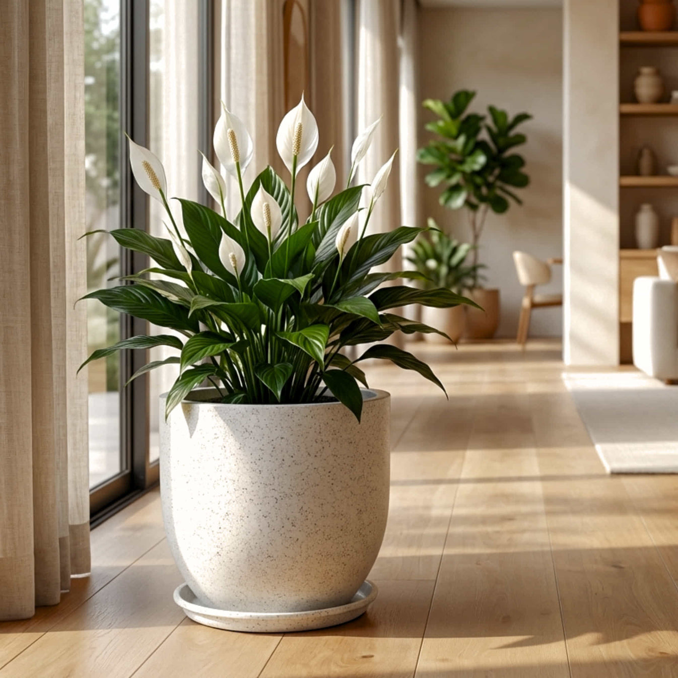 Roto-Moulded Aroma Pot with Saucer for Indoor & Outdoor Garden ...
