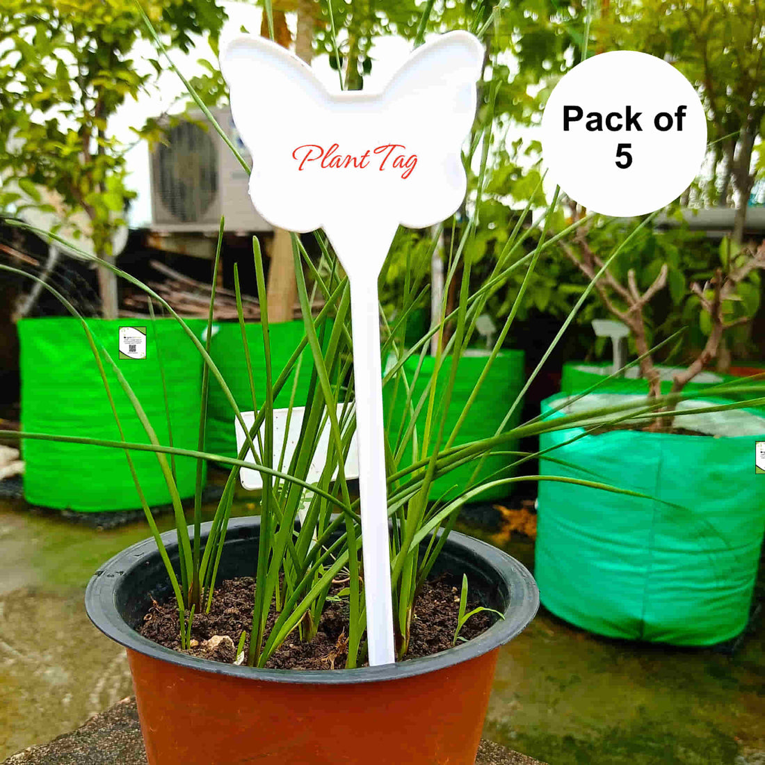 OrganicBazar Butterfly Plant Tag for Nursery & Home Garden