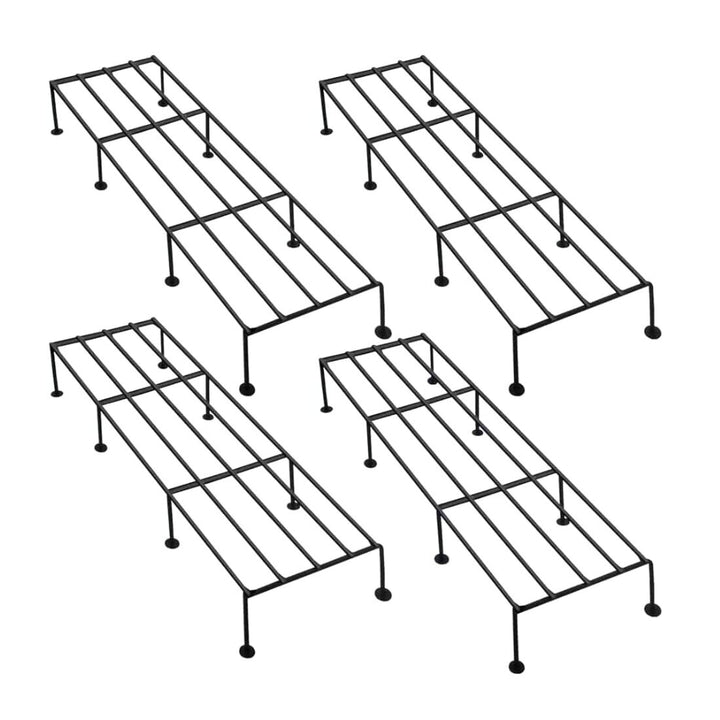 OrganicBazar Metal Plant Stand for Pots (Set of 4)