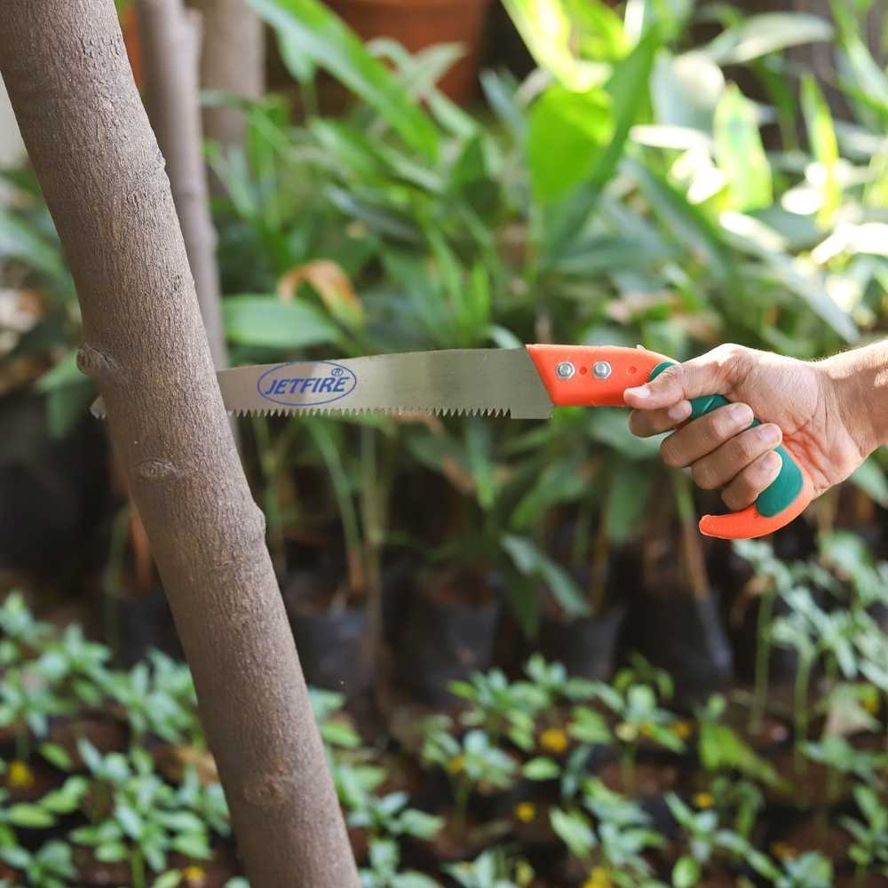 Pruning Saw with Fixed PVC Handle