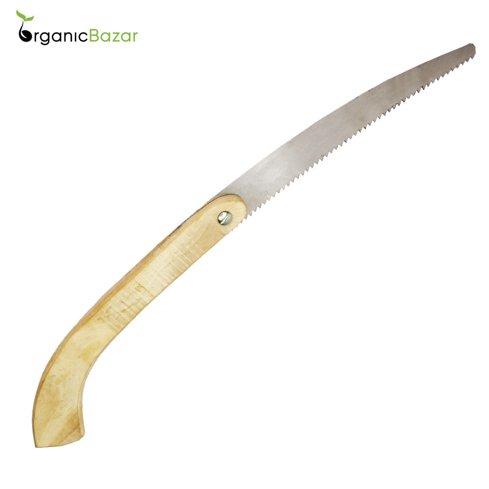 Premium Quality Folding Pruning Saw with Wooden Handle for Gardening ...